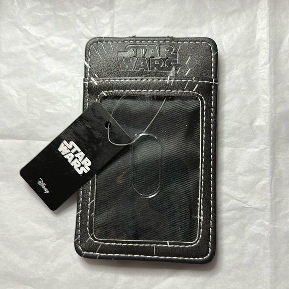 Disney | Bags | Disney Star Wars Id And Card Holder | Poshmark
